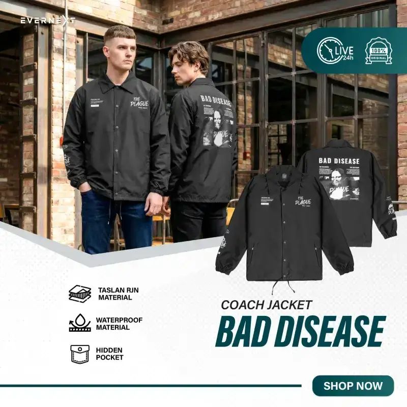 Jaket Coach Pria Casual Gratis Ongkir 🏷️ Harga Murah Juni 2026