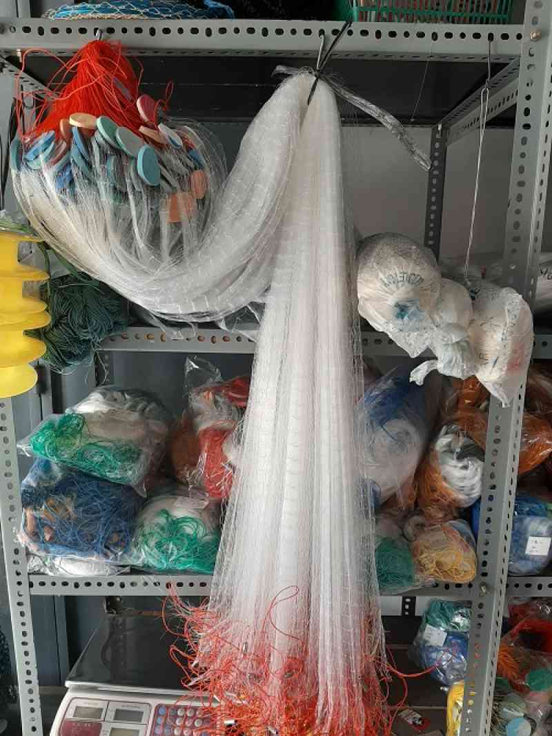 Jual Jaring ikan siap Tinggi 1,5m panjang 50m pemberat timah di Seller ...