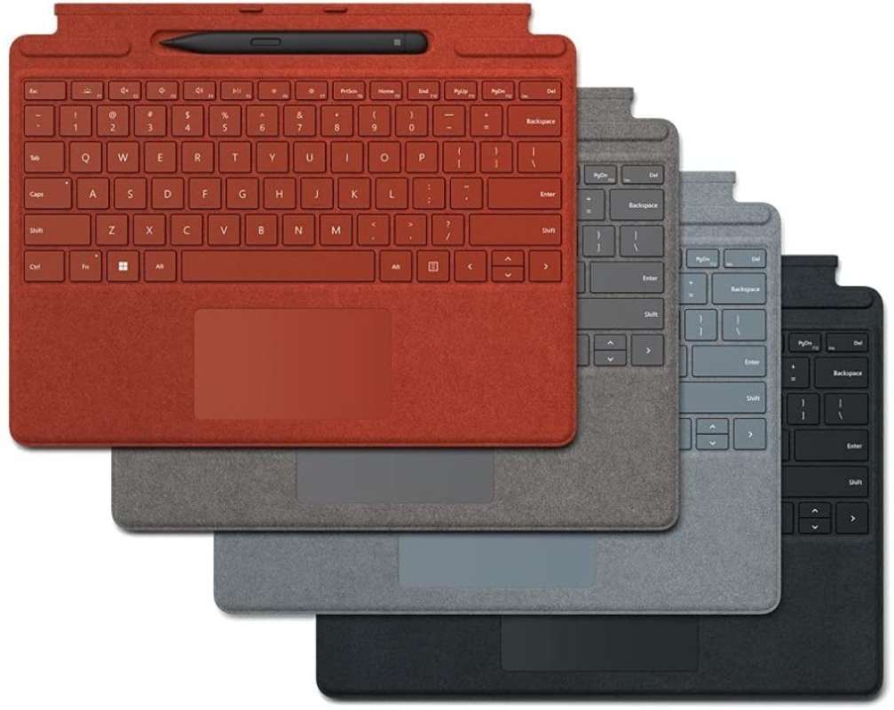 Promo Microsoft Surface Pro 8 9 / Pro 10 Signature Type Cover Keyboard ...