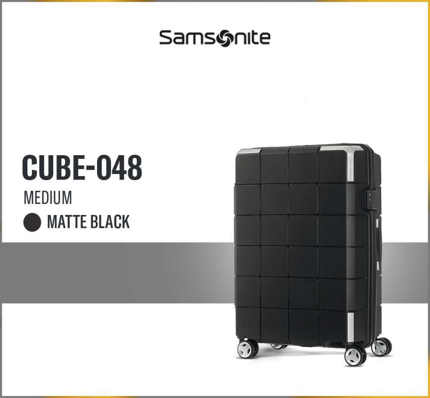 Promo Samsonite Koper Hardcase Cube-048 Spinner 25inch Tsa Diskon 20% ...