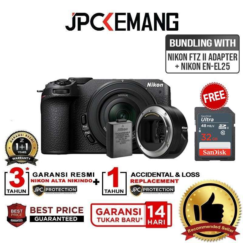 Jual Jpc Kemang Nikon Z30 Kit 16-50mm Nikon Z 30 16-50 Mirrorless ...