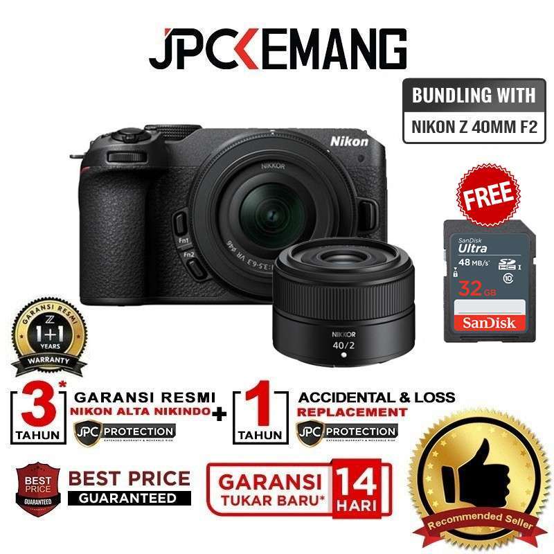 Promo Jpc Kemang Nikon Z30 Kit 16-50mm Nikon Z 30 16-50 Mirrorless Camera Garansi Resmi - With ...