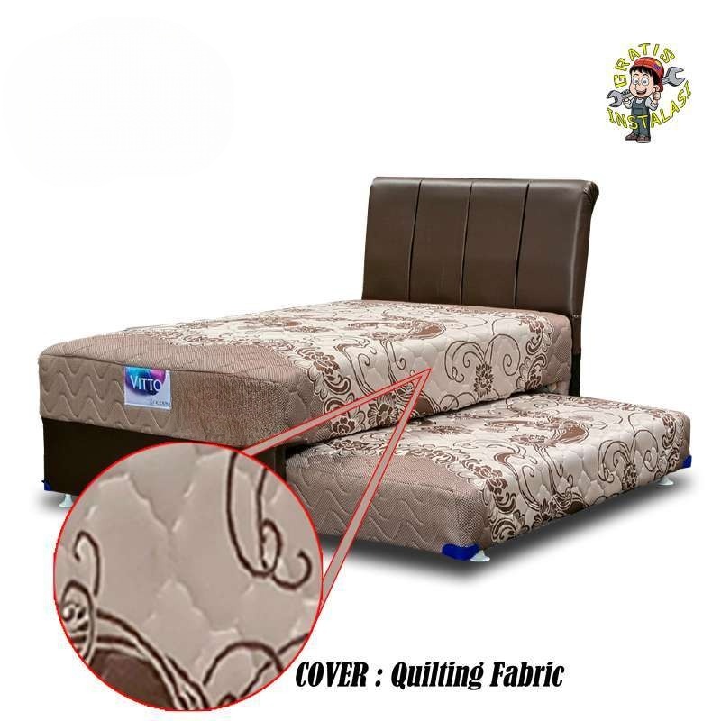Jual Ocean Springbed Bed sorong Vitto kasur 2 in 1 Bed Dorong anak 120 x 200 di Seller Kyfazu ...
