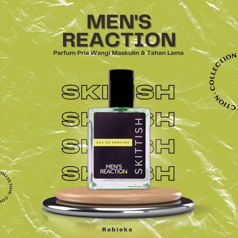 Promo Parfum Men's Reaction Skittish Parfume Pria Dengan 3 Aroma ...