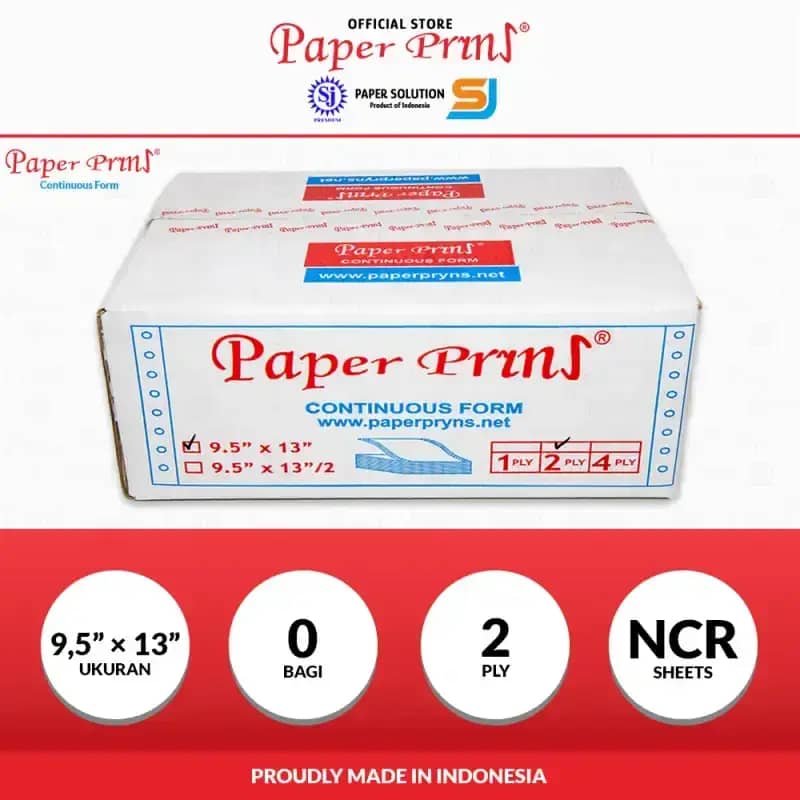 Jual Paper Continuous Form 2 Ply 🏷️ Original Terbaru, Terlengkap ...