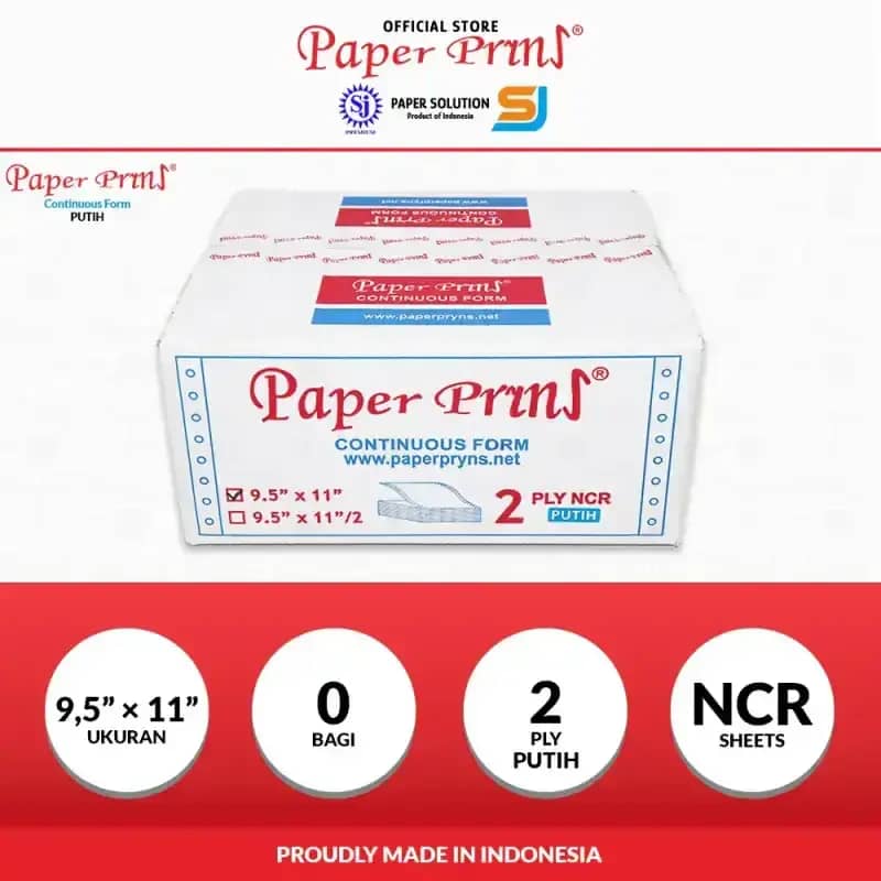 Jual Paper Continuous Form 2 Ply 🏷️ Original Terbaru, Terlengkap ...