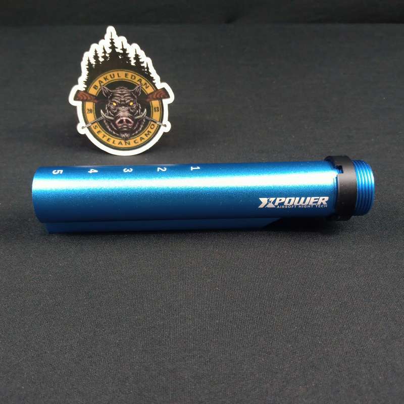 Promo AS POPOR XPOWER GBB WARNA ANODIS BIRU - TABUNG POPOR PREDATOR ...