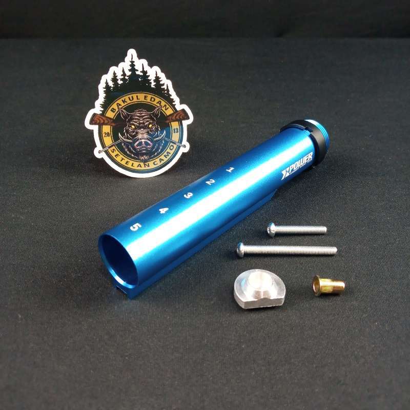 Promo AS POPOR XPOWER GBB WARNA ANODIS BIRU - TABUNG POPOR PREDATOR ...