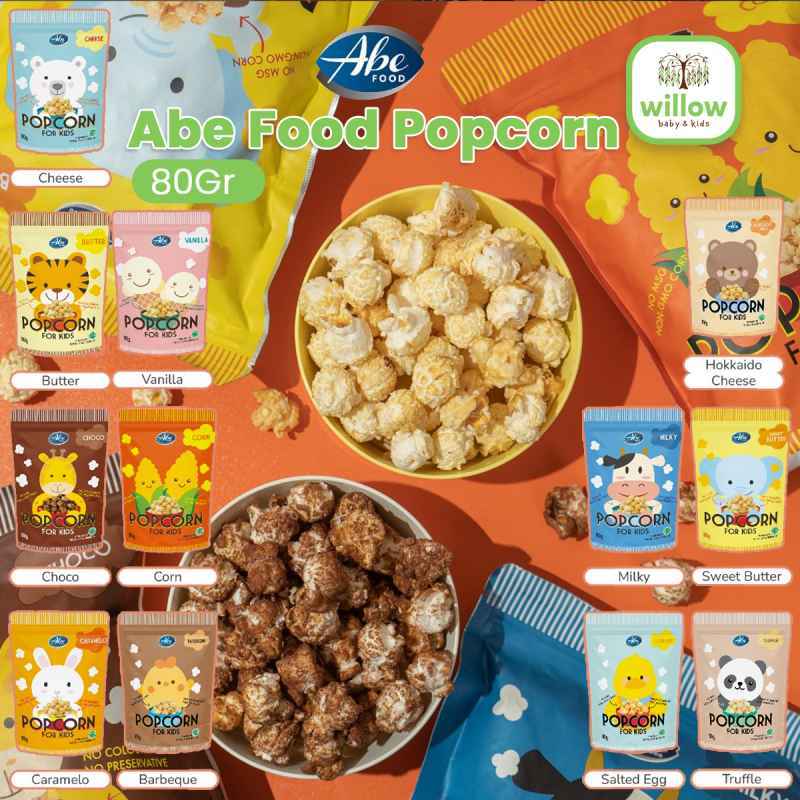 Promo Makanan Ringan - Abe Food Popcorn Diskon 1% Di Seller Willow Baby ...