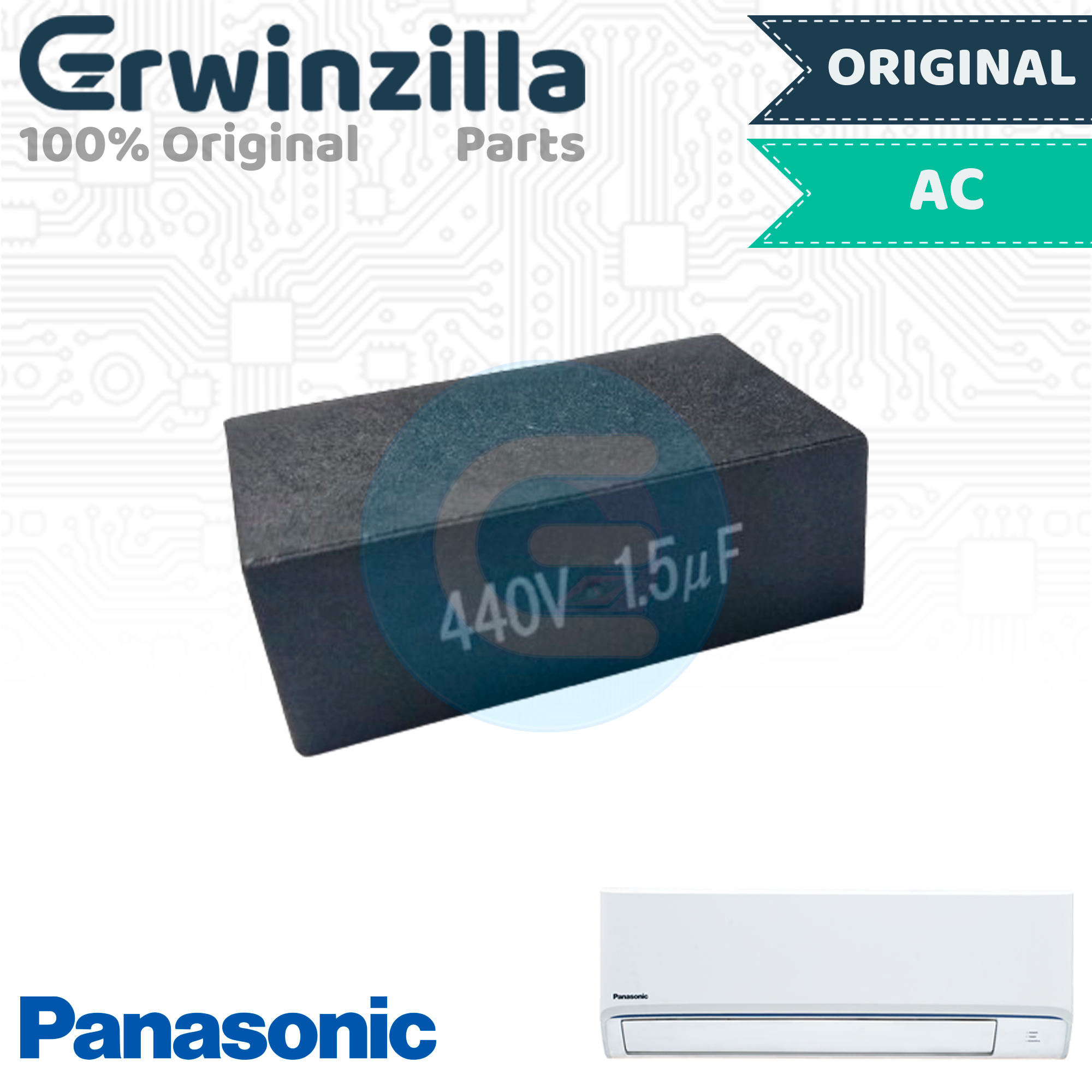 Jual Kapasitor Indoor Ac Panasonic Original, Murah & Diskon Mei 2024 | Blibli