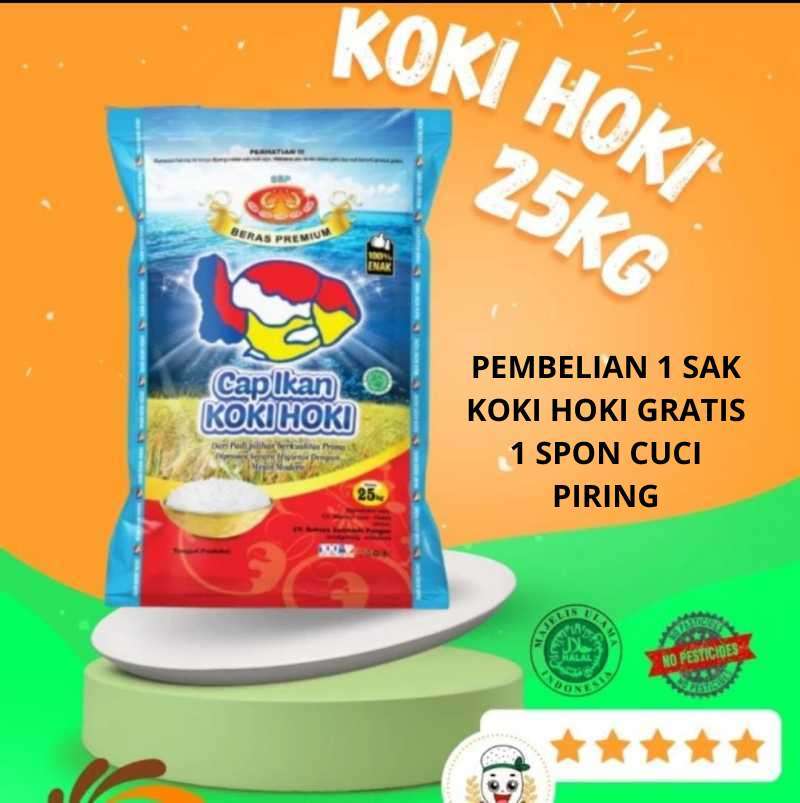 Jual Beras Ikan Koki 25 Kg Termurah - Harga Grosir Terupdate Hari Ini | Blibli