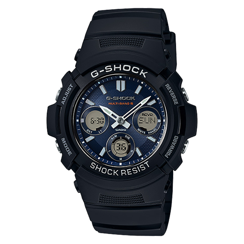 Promo Jam Tangan Pria Casio G-Shock AWG-M100SB-2AJF Tough Solar ...