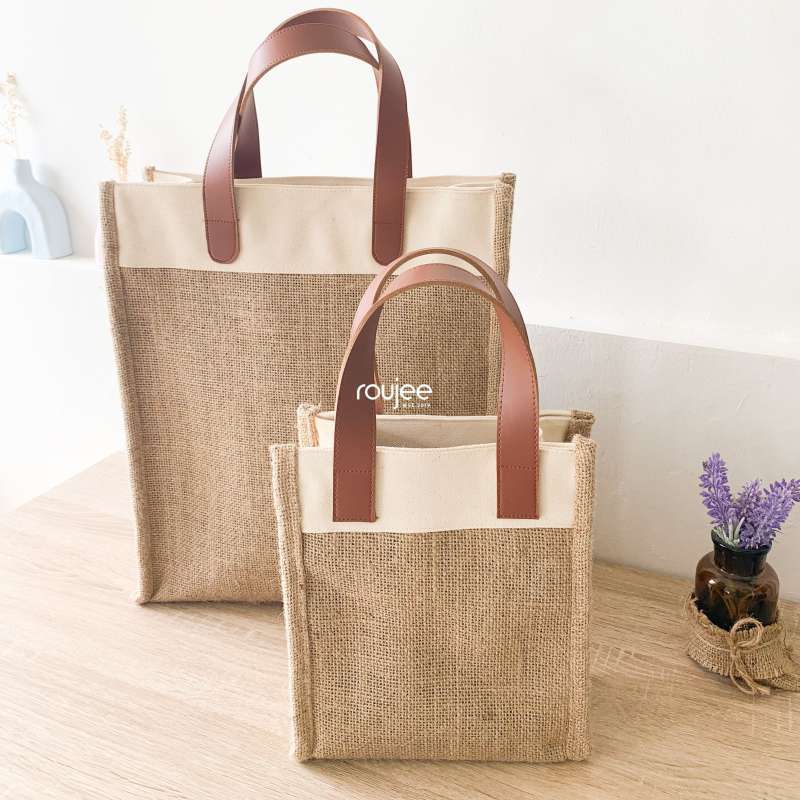 Jual GONI BAG ANYA BY ROUJEE - GONI BAG CUSTOM TAS PANTAI HAMPERS ...