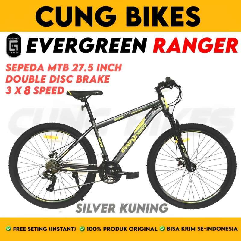Sepeda Gunung Evergreen - Harga Terbaru April 2026