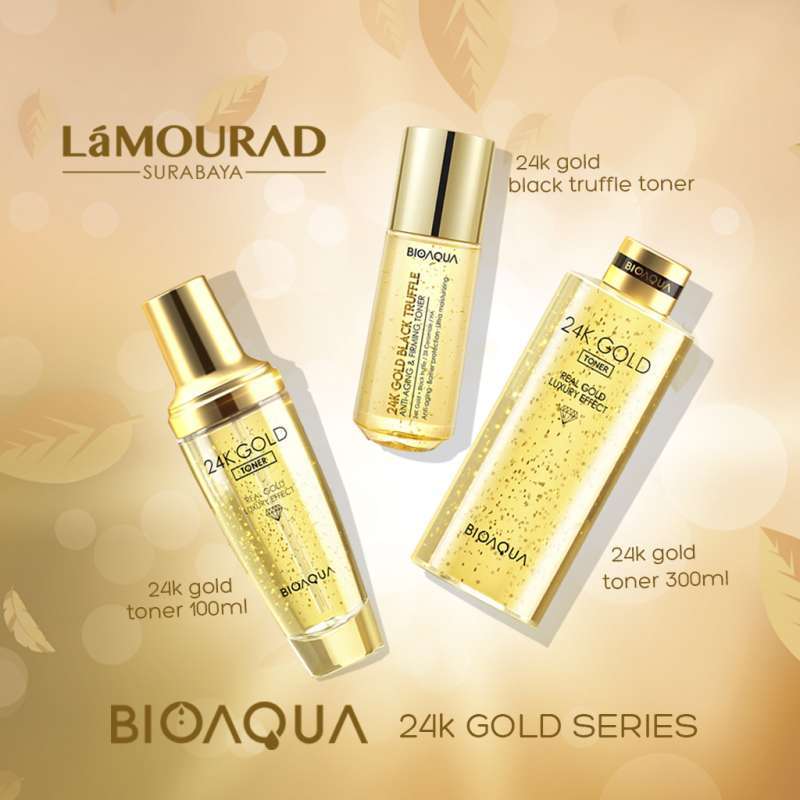 Jual Bioaqua 24k Gold Black Truffle Anti-aging & Firming Toner 120ml ...