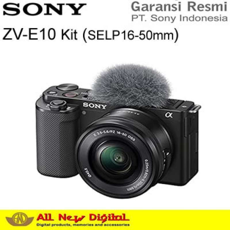 Promo Sony Zv-e10 Kit (selp1650) Aps-c Camera - White Diskon 14% Di ...