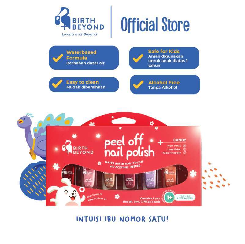 Jual Birth Beyond Peel Off Nail Polish Candy Di Seller Official Store Birth Beyond - Pt ...