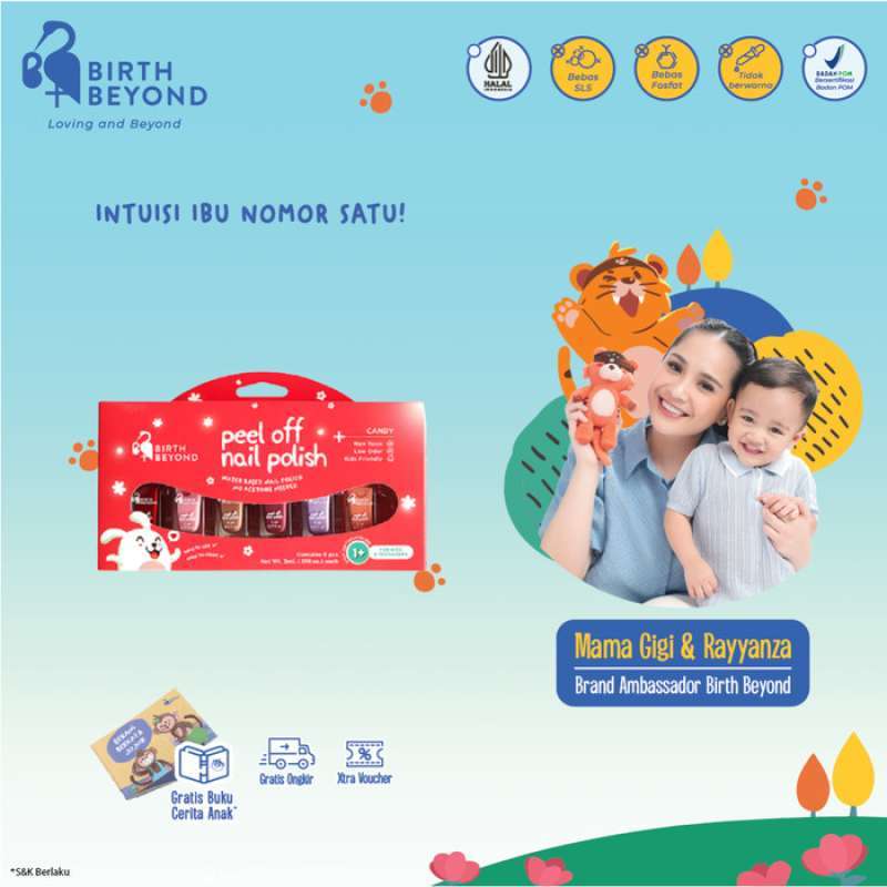 Jual Birth Beyond Peel Off Nail Polish Candy Di Seller Official Store Birth Beyond - Pt ...