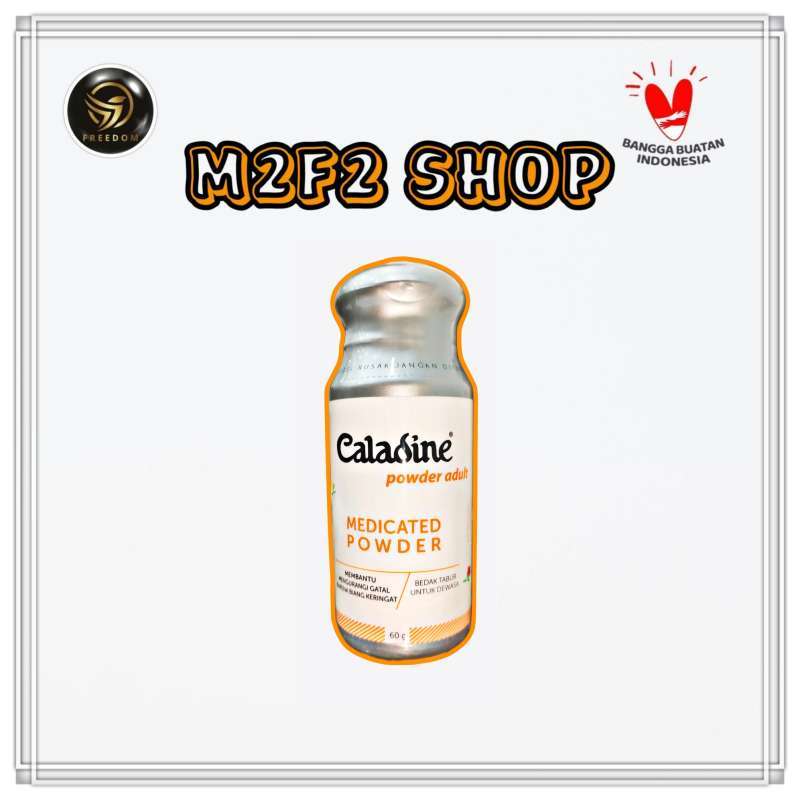 Jual Bedak Caladine Adult Medicated Powder Original - 60 Gr (kemasan ...