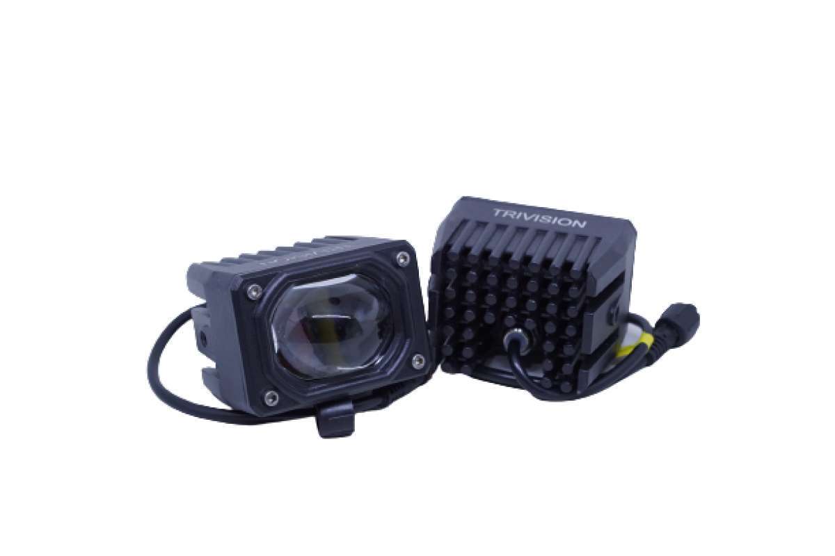 Jual Mini Projector/mini Laser Trivision (1 Lensa 1 Warna) Di Seller ...