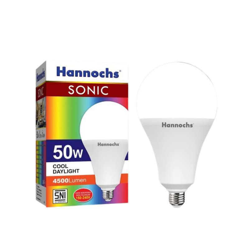 Jual Bola Lampu Led Hannochs Sonic 50 Watt Bohlam Hannochs Led Sonic 50 ... Jual Bola Lampu Led Hannochs Sonic 50 Watt Bohlam Hannochs Led Sonic 50 ...