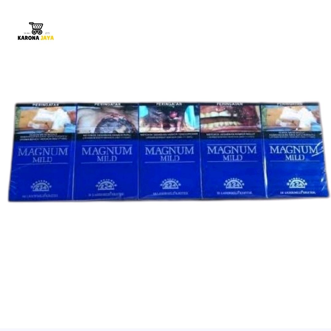 Jual Sampoerna Magnum Mild 16 / Rokok Magnum Mild isi 16 batang / 1 ...