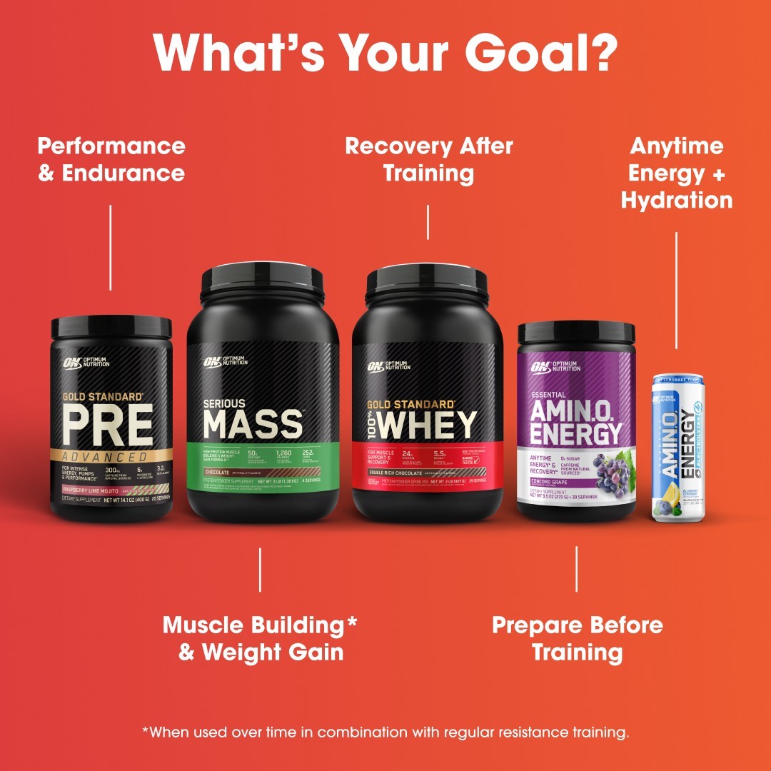 Jual Optimum Nutrition Serious Mass 6lb (8 Servings) Chocolate - Whey ...