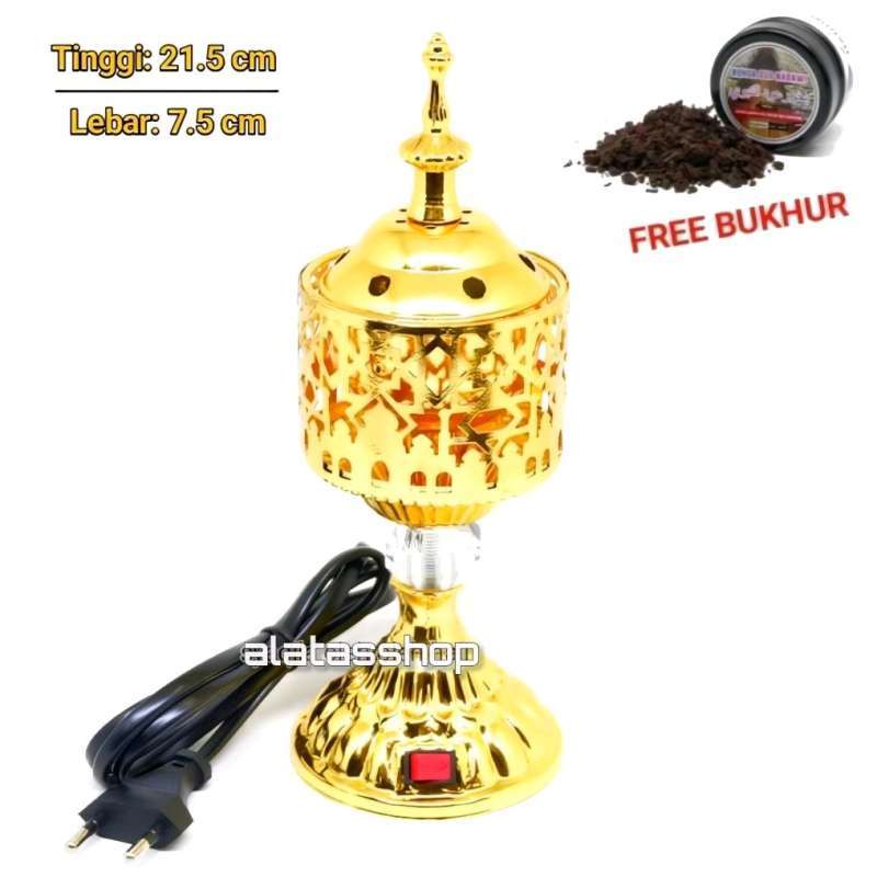 Promo mabkhara elektrik incense burner prapen listrik antik pembakar ...