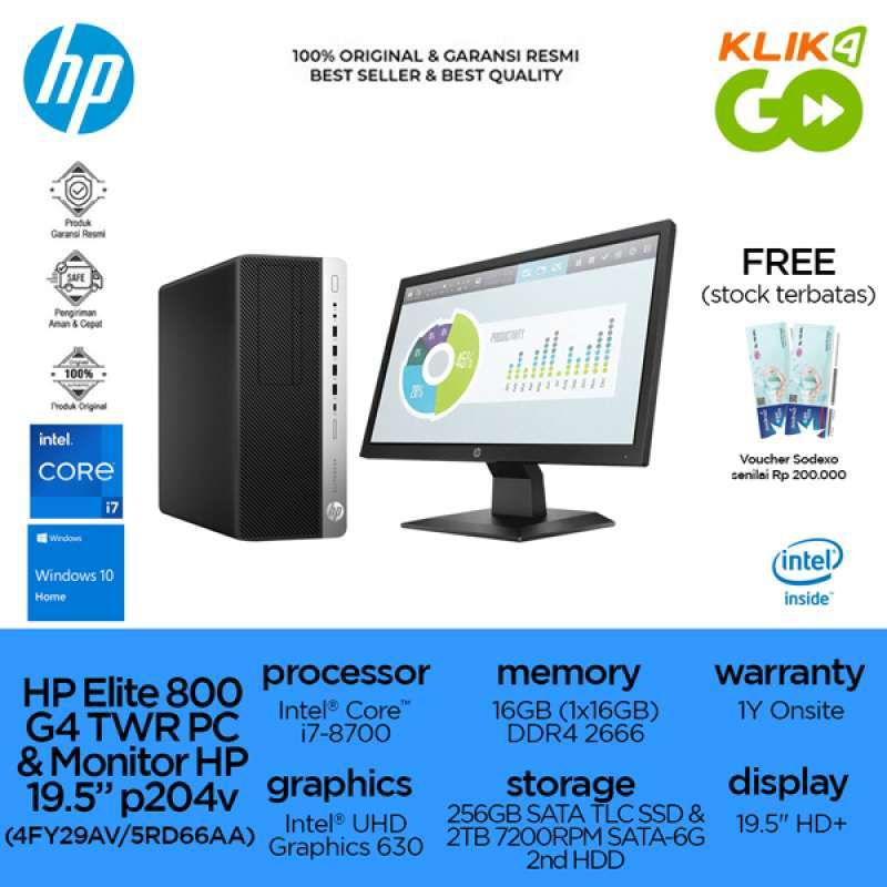 Hp Elite 800 G2 🔥 Harga & Spesifikasi Terbaru Maret 2025