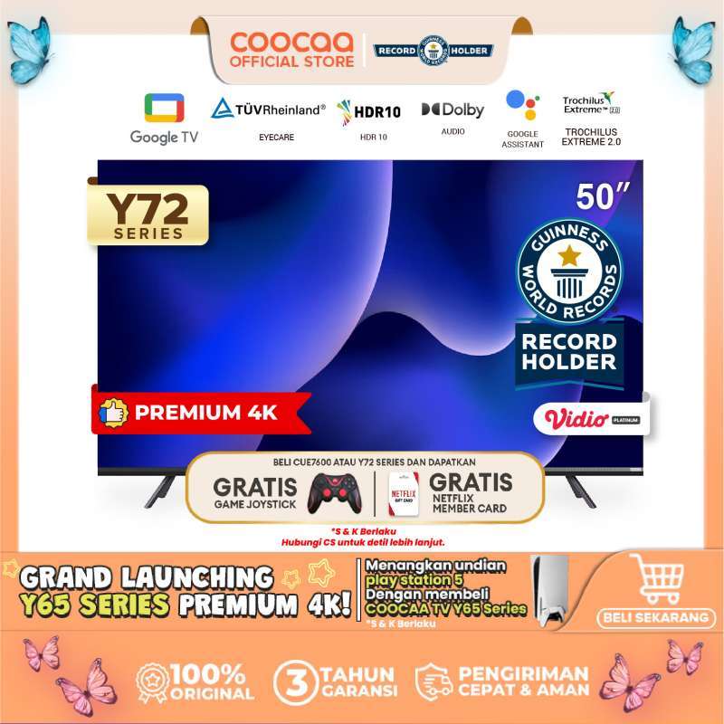 Jual Panel Led Coocaa 50 Inch Original, Murah & Diskon Mei 2024 | Blibli