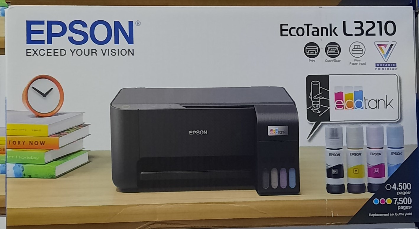 Jual Printer Epson L3210 L 3210 Print Scan Copy - Pengganti Epson L3110 - L3210 - Black Di ...