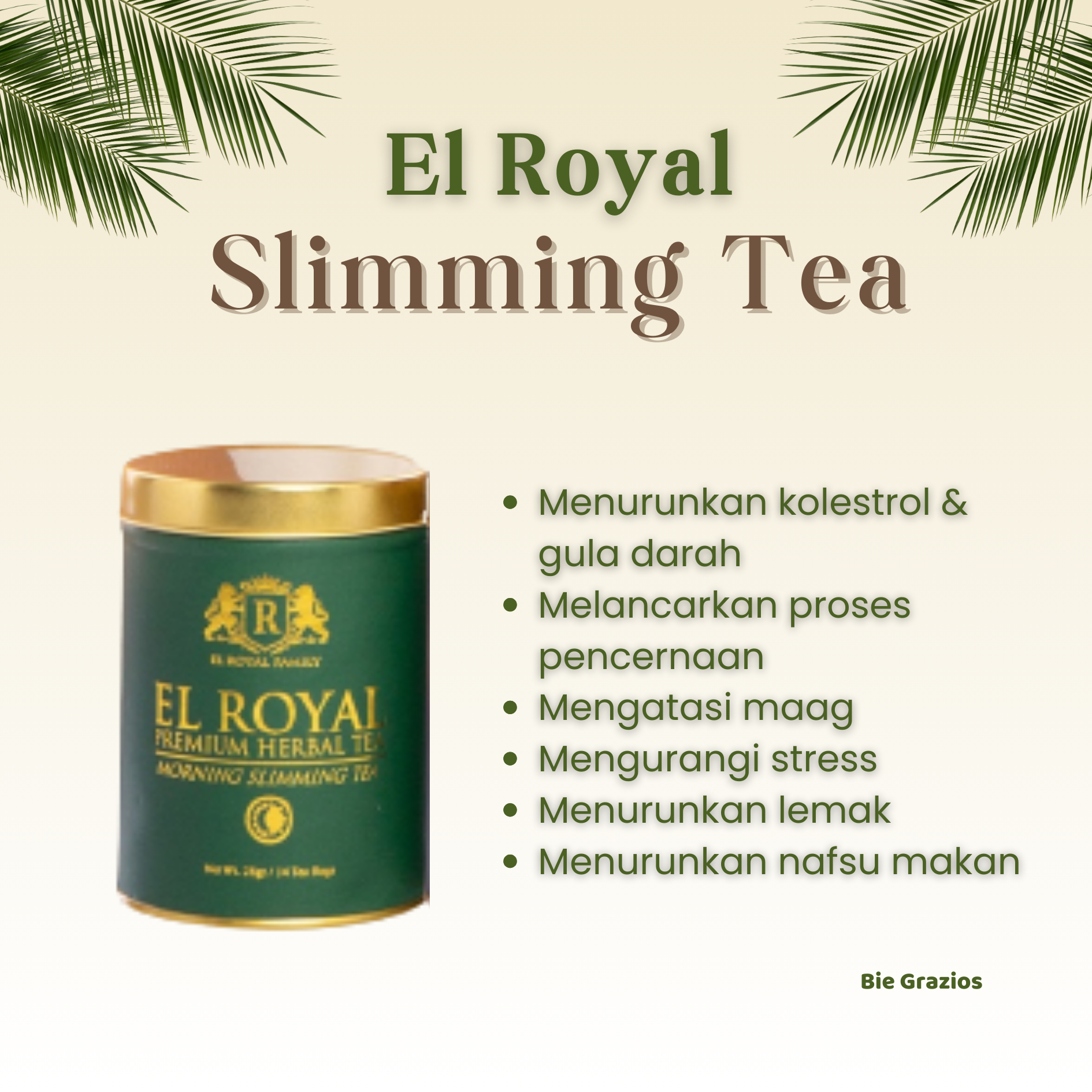 Promo El Royal Premium Herbal Tea Morning & Night Teh Herbal ...