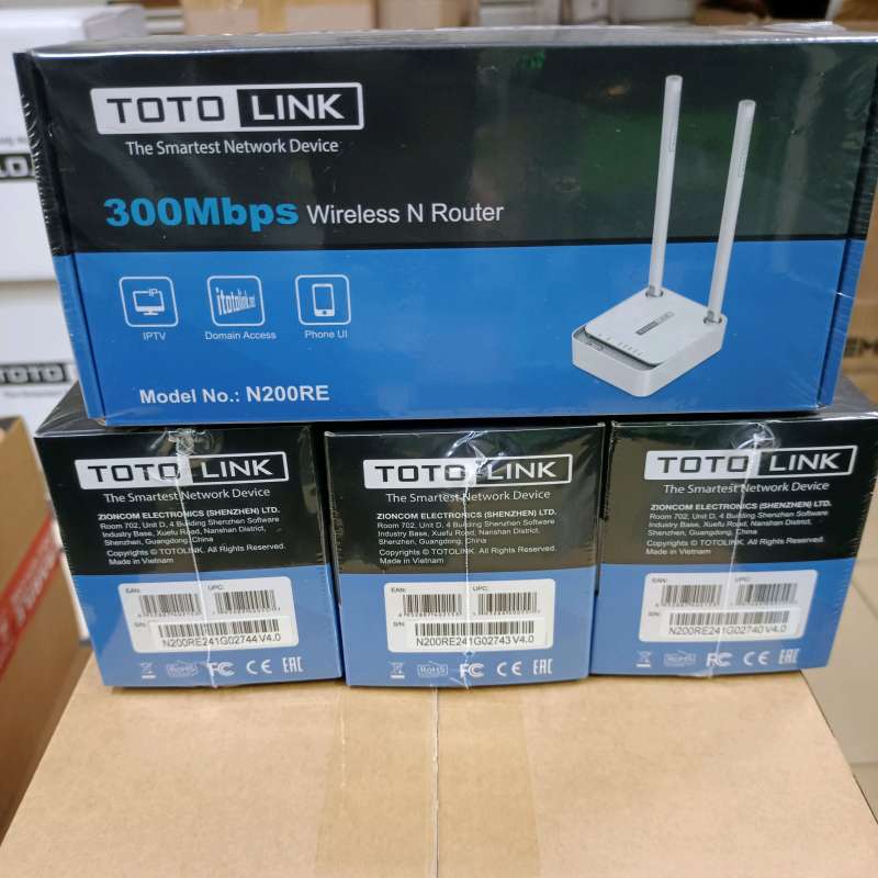 Jual TOTOLINK N200RE V4 300Mbps Wireless N Router Mini di Seller Mantap ...