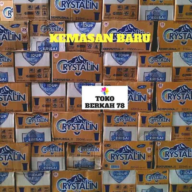 Jual Air Mineral Kemasan Gelas Crystalin Termurah - Harga Grosir ... Jual Air Mineral Kemasan Gelas Crystalin Termurah - Harga Grosir ...