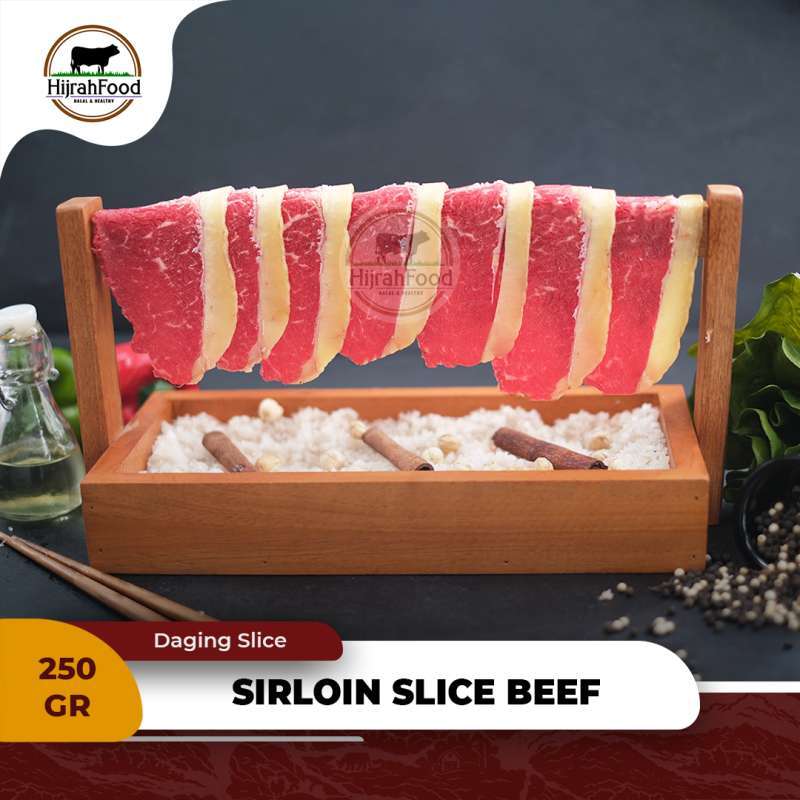 Promo Slice Beef Sirloin AUS | Daging Sapi Sirloin Sukiyaki / Shabu ...