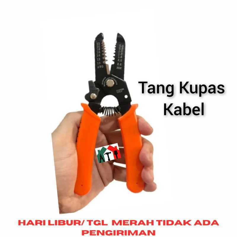 Jual Freed Tang Kupas Kabel Skun Mini Crimping Wire Strippers Tools Di ...