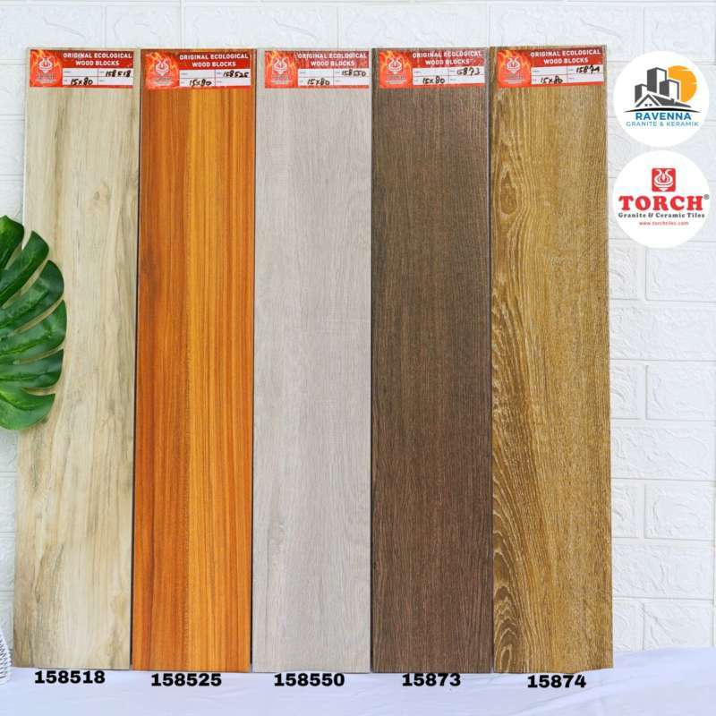 Jual Granit Lantai Motif Kayu 15x80 Torch Free Ongkir Di Seller Ravenna Granite - Padurenan ...