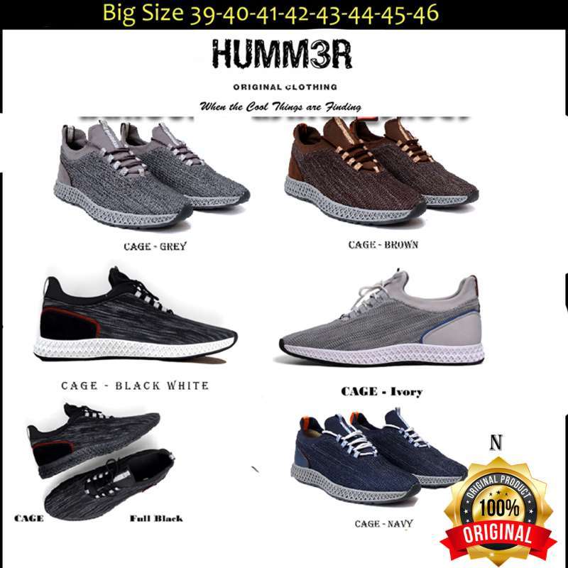 Promo SEPATU SNEAKERS PRIA UKURAN BESAR BIG SIZE 44 45 46 47 48 49 ...