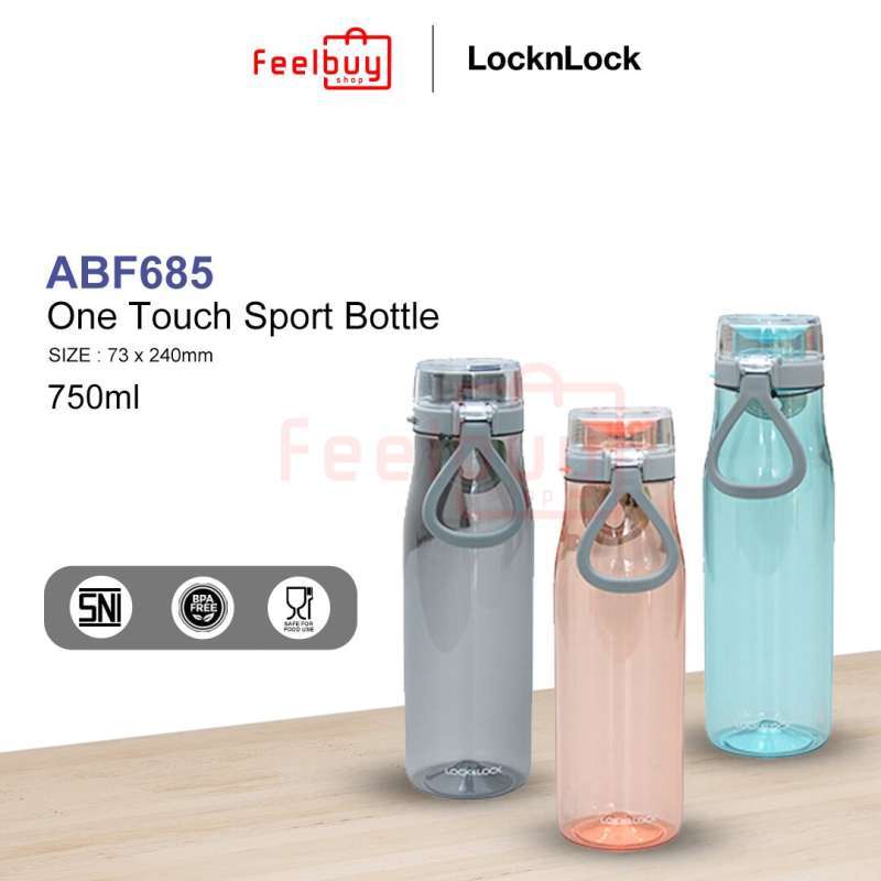 Promo Locknlock One Touch Sport Bottle 750ml - Abf685 Diskon 15% Di ...