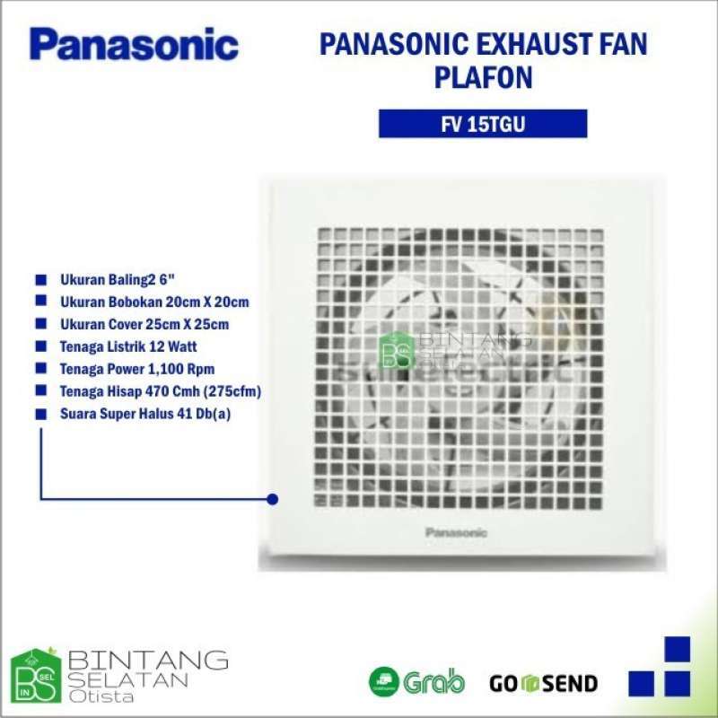Jual Panasonic Exhaust Fan 15 Tgu Original, Murah & Diskon Agustus 2024 ...