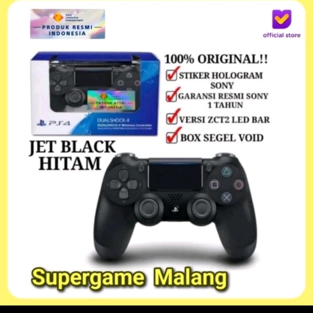 Jual Stik Ps 4 Original Sony Garansi Resmi Indonesia Ps 4 Dualshock Wireless Controller Di ...