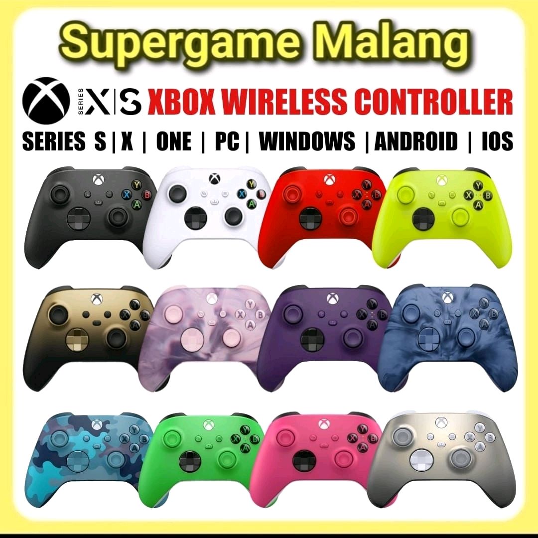 Jual Stik Xbox Series X S One Merah Biru Hitam Putih Wireless Stick X ...