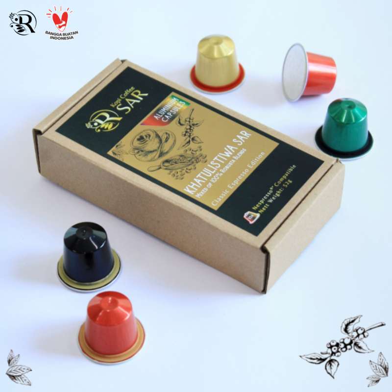 Jual Khatulistiwa SAR - Nespresso® Compatible Coffee Capsules Kopi ...