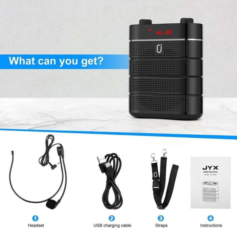 Jual YAMADA Bluetooth Megaphone Speaker pinggang - JYX-N883 di Seller Felis_8 Online Shop ...