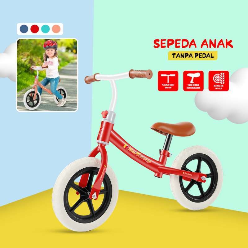 Promo ONE-M261 Sepeda Keseimbangan Anak Tanpa Pedal / Sepeda Push Bike ...
