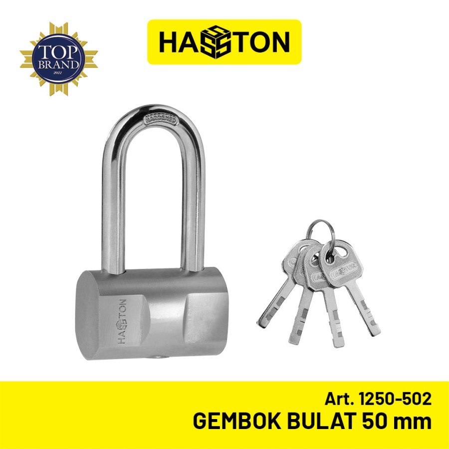 Jual Gembok Hasston Prohex Heavy Duty Lock 50mm Panjang 1250-502 Di ...