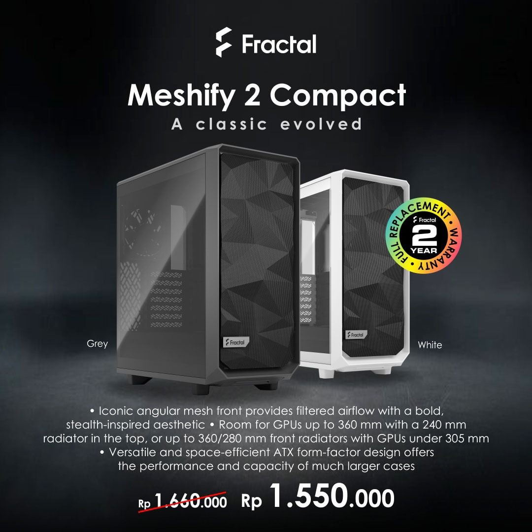 Fractal Design Official Store - Harga Terbaru Juni 2024 | Blibli