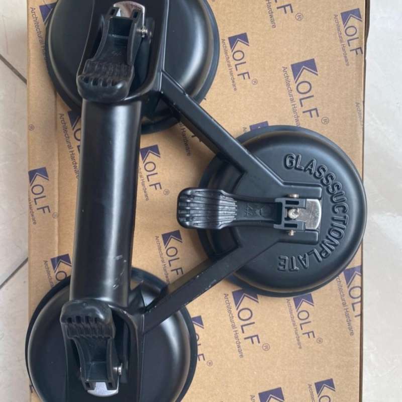 Promo Kop Kaca 3 Kaki Kolf Gagang Aluminium Hitam Heavy Duty + 3 Pcs ...