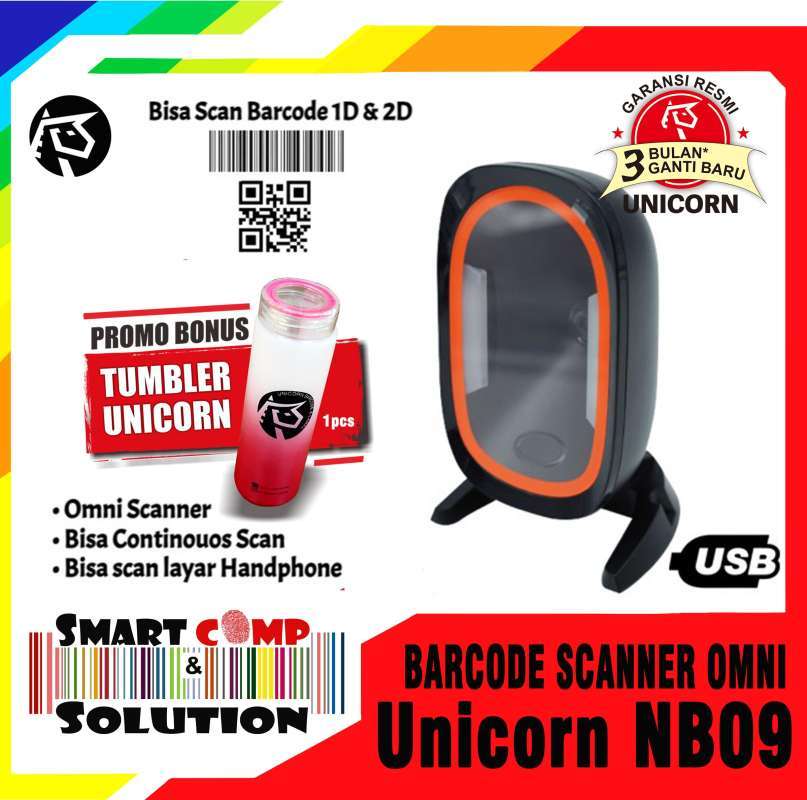 Jual Scanner Barcode Omni Unicorn NB09 2D Efaktur - Mirip Panda PRJ-666 ...