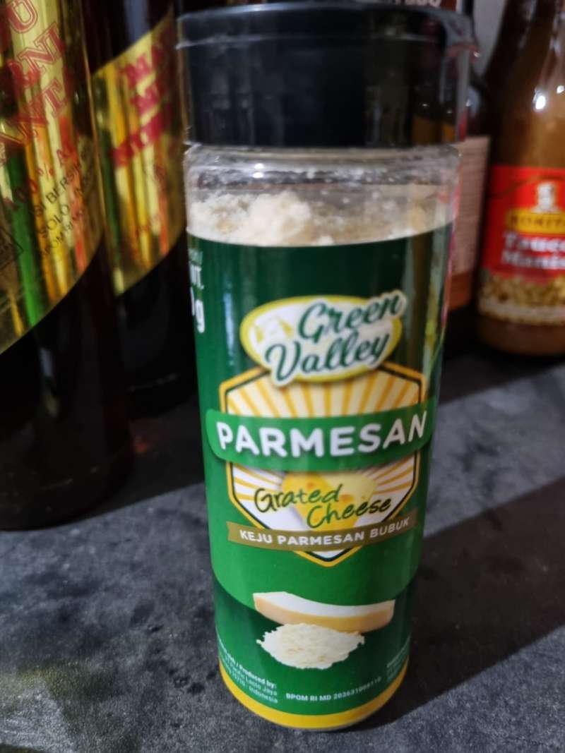 Jual Green Valley / Grated Parmesan Cheese / Keju Parut Bubuk 80 Gr ...